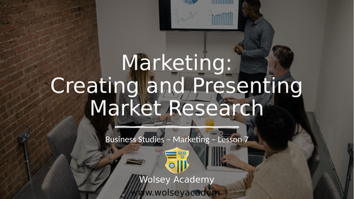 Business Studies – Marketing - Creating and Presenting Market Research ...