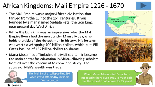 Market Place Activity: Medieval African Empires & Kingdoms | Teaching ...