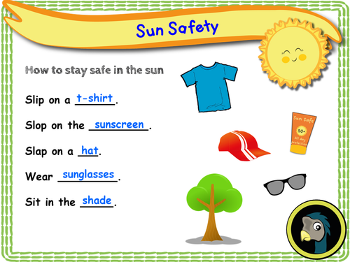 Sun Safety - EYFS PSHE | Teaching Resources