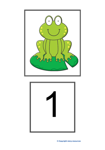 5 SPECKLED FROGS MASKS PROPS MATHS EYFS SUBTRACTION | Teaching Resources