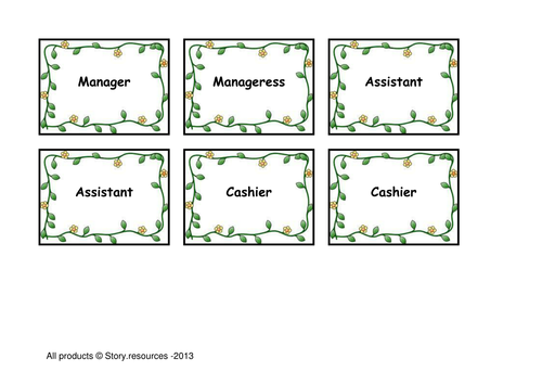 GARDEN CENTRE ROLE PLAY EYFS RESOURCES | Teaching Resources