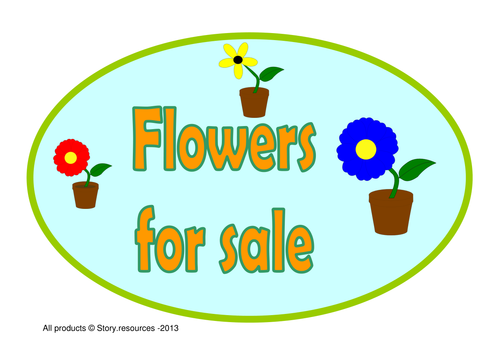 GARDEN CENTRE ROLE PLAY EYFS RESOURCES | Teaching Resources