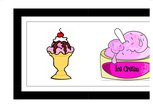 ICE CREAM PARLOUR RESOURCES EYFS KS1 ROLE PLAY | Teaching Resources
