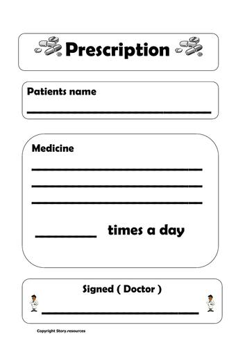 HOSPITAL ROLE PLAY RESOURCE KS1 EYFS | Teaching Resources