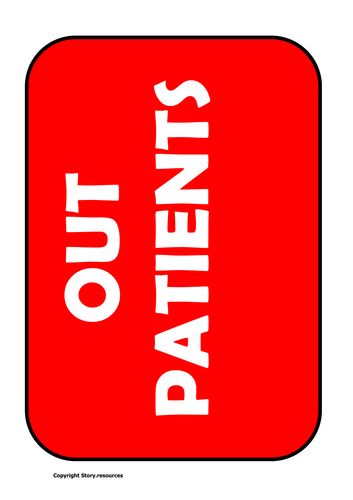 HOSPITAL ROLE PLAY RESOURCE KS1 EYFS | Teaching Resources