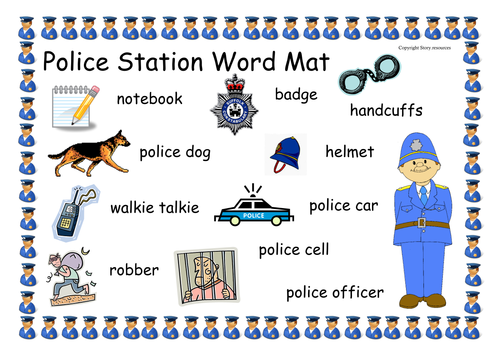 POLICE STATION ROLE PLAY RESOURCE EYFS KS1 | Teaching Resources