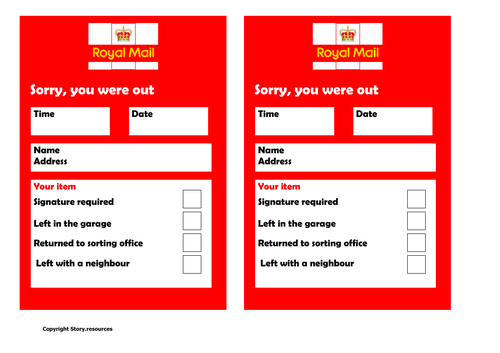 POST OFFICE ROLE PLAY EYFS KS1 | Teaching Resources