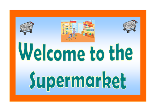 SUPERMARKET ROLE PLAY EYFS KS1 | Teaching Resources