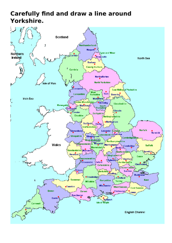 Unit of work on Yorkshire on ActivInspire boards | Teaching Resources