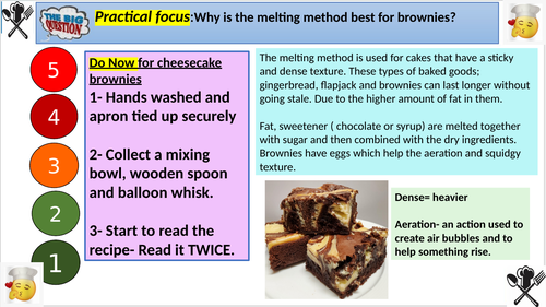Baking/patisserie unit of work | Teaching Resources