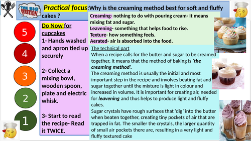 Baking/patisserie unit of work | Teaching Resources