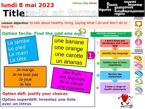 HEALTHY LIVING BUNDLE | Teaching Resources