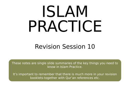 RE GCSE (OCR) Revision resources. | Teaching Resources