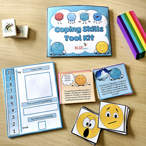 Coping skills for emotional regulation ELSA Support | Teaching Resources