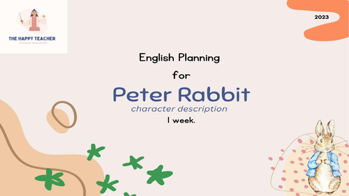 KS1 Peter Rabbit Character Description Lesson Pack | Teaching Resources