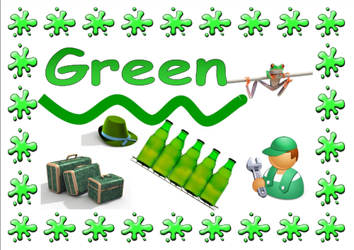 COLOUR POSTERS X 11 EYFS KS1DISPLAY CLASSROOM | Teaching Resources