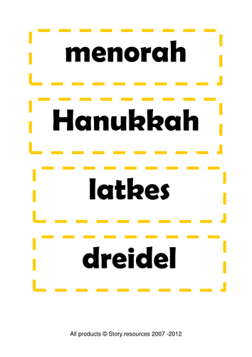 HANUKKAH TEACHING RESOURCE FESTIVALS EYFS KS1 | Teaching Resources