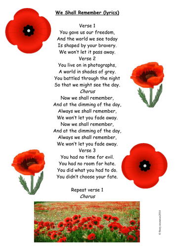 REMEMBRANCE DAY TEACHING RESOURCE FESTIVALS EYFS KS1 | Teaching Resources