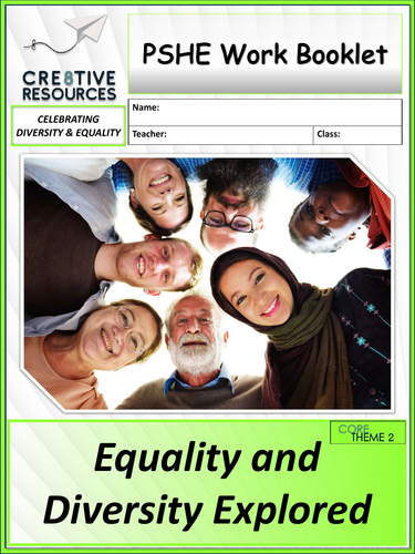 Equality + PSHE Student Work Booklet | Teaching Resources