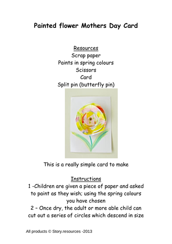 MOTHERS DAY TEACHING RESOURCES EYFS KS1 | Teaching Resources