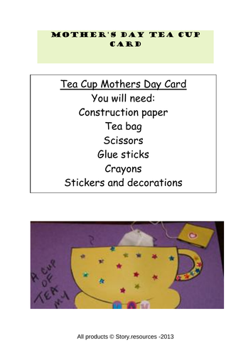 MOTHERS DAY TEACHING RESOURCES EYFS KS1 | Teaching Resources