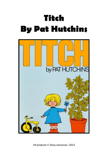 TITCH TEACHING RESOURCE STORY SACK GROWING EYFS KS1 SPRING | Teaching ...