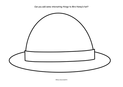 MRS HONEYS HAT STORY SACK TEACHING RESOURCES EYFS KS1 | Teaching Resources
