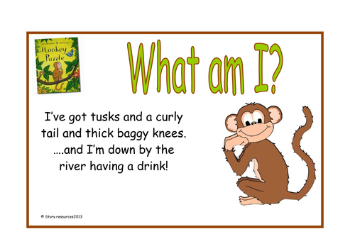 MONKEY PUZZLE STORY RESOURCES EYFS KS1 | Teaching Resources