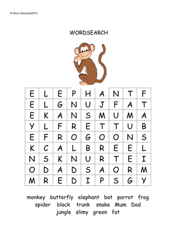 MONKEY PUZZLE STORY RESOURCES EYFS KS1 | Teaching Resources