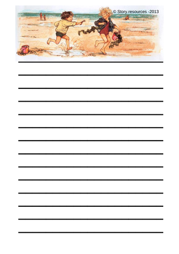 LUCY AND TOM AT THE SEASIDE STORY BOOK RESOURCES EYFS KS1 | Teaching ...