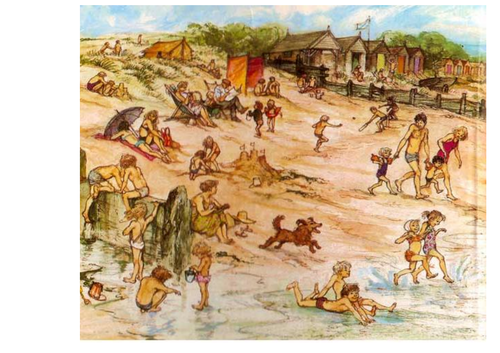 LUCY AND TOM AT THE SEASIDE STORY BOOK RESOURCES EYFS KS1 | Teaching ...