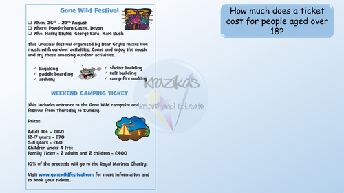 English Functional Skills- Entry Level 2 - Reading - PowerPoint Lesson ...