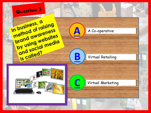 Design Technology Quiz | Teaching Resources