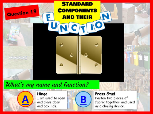 Design Technology Quiz | Teaching Resources