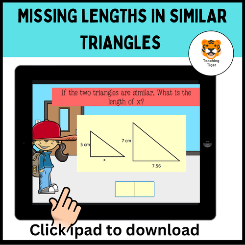 Discover The Magic Of Similar Triangles With Self-Marking Boom Cards ...
