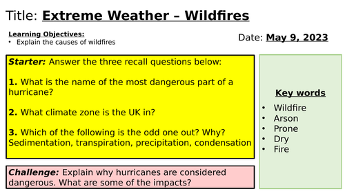 Weather and Climate - Whole Unit | Teaching Resources