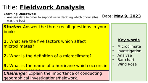 Weather and Climate - Whole Unit | Teaching Resources