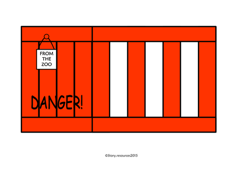 DEAR ZOO STORY BOOK RESOURCES EYFS CRATES AND STICK PUPPPETS KS1 ...