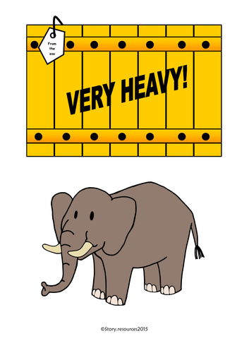 DEAR ZOO STORY BOOK RESOURCES EYFS CRATES AND STICK PUPPPETS KS1 ...