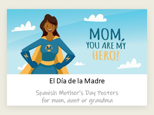 Spanish Mother's Day Posters - El Día de la Madre | Teaching Resources