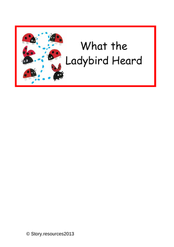 WHAT THE LADYBIRD HEARD STORY BOOK RESOURCE EYFS KS1 | Teaching Resources