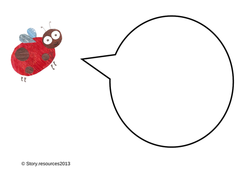 WHAT THE LADYBIRD HEARD SPEECH BUBBLE WRITING SHEETS KS1 EYFS STORY ...