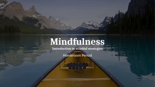 Mindfulness for Students | Teaching Resources