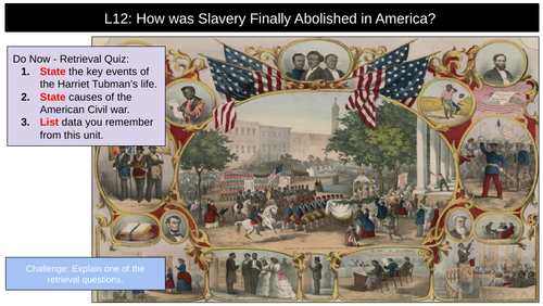 Slavery SoW | Teaching Resources