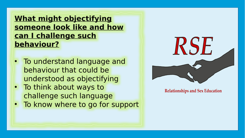 Objectifying Language- what is the impact? | Teaching Resources