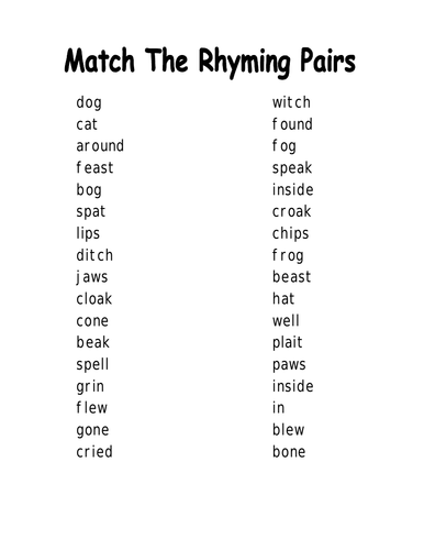 ROOM ON THE BROOM RHYMING WORDS AND ACTIVITIES WORKSHEETS EYFS KS1 ...