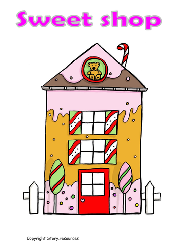 SWEET SHOP ROLE PLAY MONEY MATHS EYFS KS1 | Teaching Resources