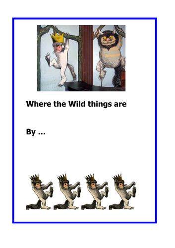 WHERE THE WILD THINGS ARE STORY BOOK RESOURCE EYFS KS1 | Teaching Resources