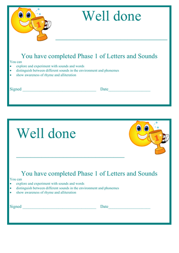 PEACE AT LAST RESOURCES EYFS LITERACY LETTERS AND SOUNDS PHASE 1 ...