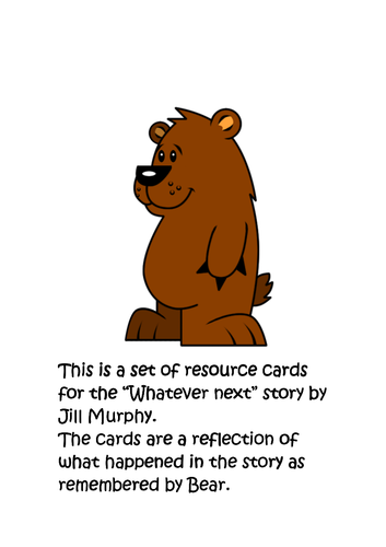 WHATEVER NEXT STORY FLASHCARDS EYFS KS1 | Teaching Resources